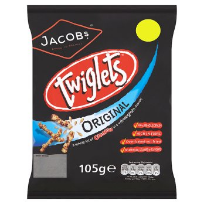 Jacobs Twiglets Original Baked Snacks 105g at Brittain's, English ...