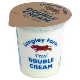 Longley Farm Fresh Double Cream 150ml | Brittains Home Stores I English ...