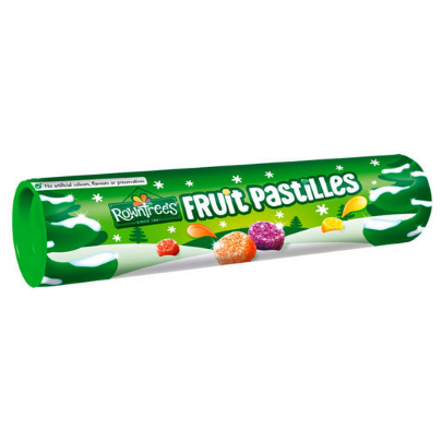 ROWNTREE'S FRUIT PASTILLES Sweets Giant Tube 125g | Brittains Home ...