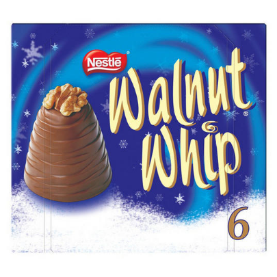WALNUT WHIP Chocolate Gift Box 6x30g (18 at Brittain's, English ...