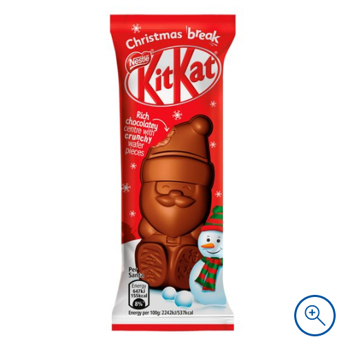 Kit Kat Milk Chocolate Santa 29G | Brittains Home Stores I English ...