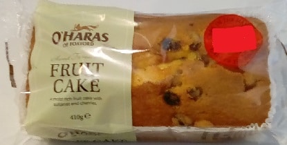 O Hara's Fruit Cake 410g | Brittain's - English & British Food in France