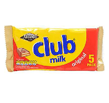 Jacobs Club Milk 5 Pack 120g | Brittains Home Stores I English ...