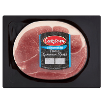Cookstown Prime Gammon Steaks 400g at Brittain's, English & British ...