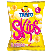Tayto Skips Prawn Cocktail Flavour Crisps (17 g) at Brittain's, English ...